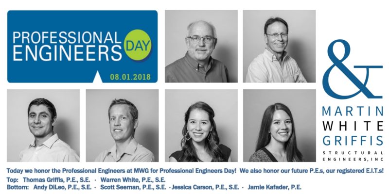 MWG Celebrates Professional Engineers Day - Martin, White & Griffis ...